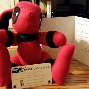 Deadpool Bunny Rabbit Myth-fit Little Plushie Plush - Etsy