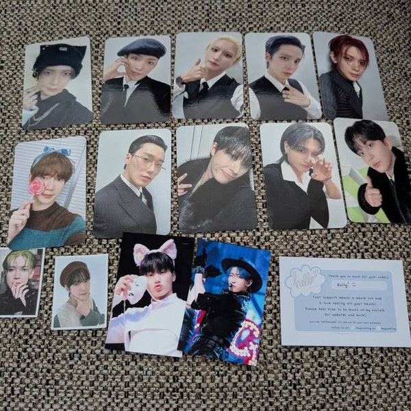 Ateez "hey Cheeky" Photocards [unofficial] - Etsy