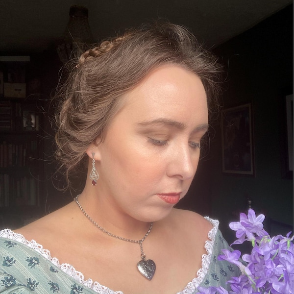 Ellen Hutter Nosferatu Heart Locket Necklace - Gothic Horror, Vampire ...