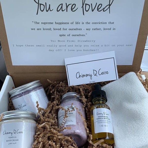 Hug in A Box, Encouragement Gift, Mom Gift Set, Hygee Gift Box, Self ...