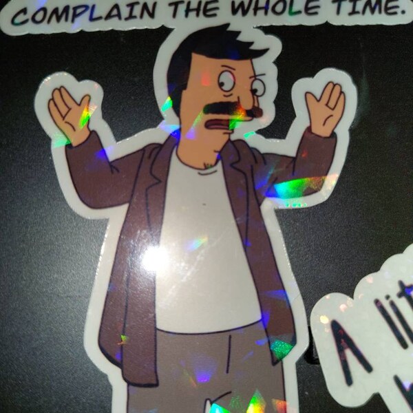 Magic Claw Has No Children His Days Are Free and Easy Sticker, Bluey ...