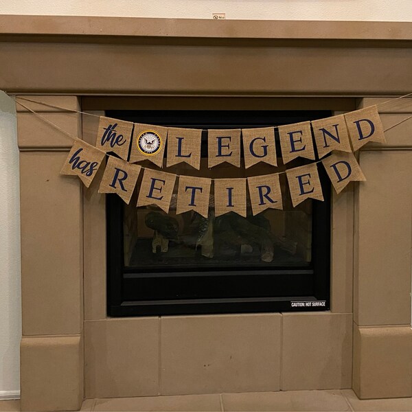 The Legend Has Retired, Happy Retirement. Air Force Retirement Banner ...