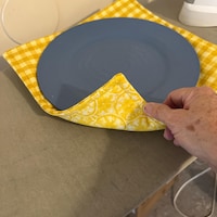 Reversible Dinner Plate Cozy Printable Sewing Pattern and Tutorial ...