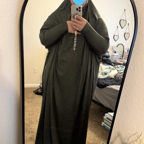 Prayer Clothes Set, One Piece Full Length Prayer Jilbab for Women ...