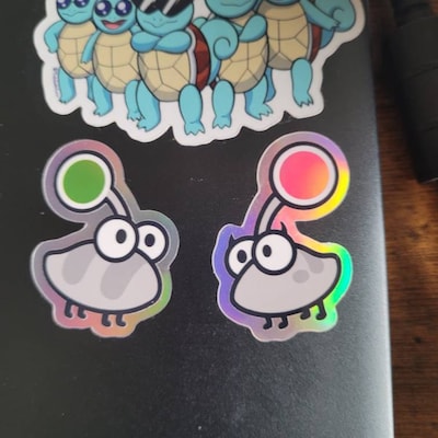 Sakura Card Glossy Metallic Sticker - Etsy