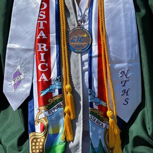 Haitian Graduation Sash - Etsy