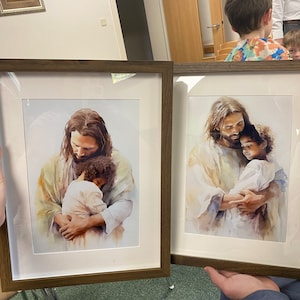 Touching the Hem of Jesus Garment Sketch Hem of Robe Wall Art Print ...