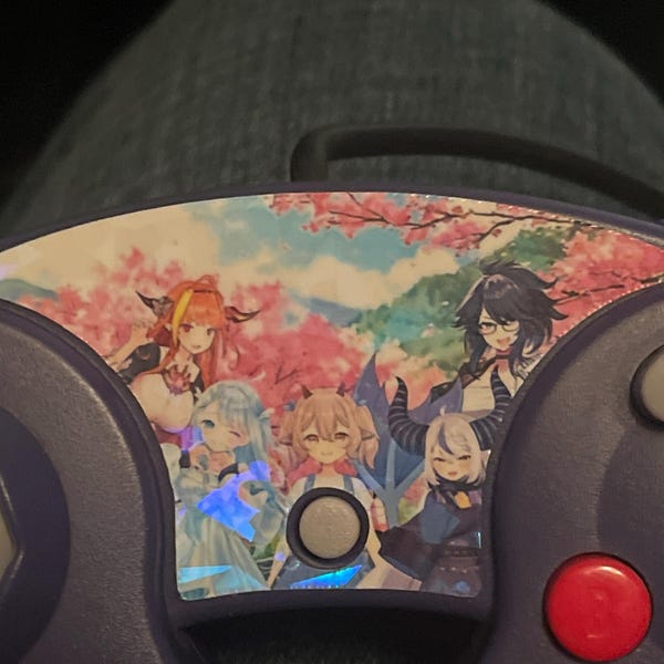 Nintendo Gamecube Controller Skin / Decal / Sticker - Custom Image - Etsy