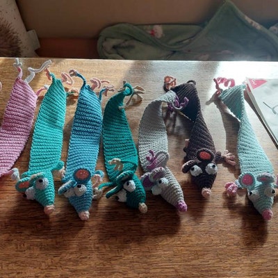 Rat Bookmark Crochet Pattern Amigurumi PDF Pattern - Etsy