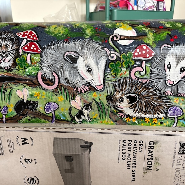 Opossum Mailbox - Etsy