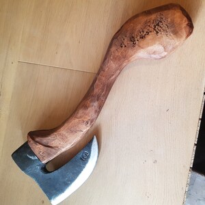 Forged Handmade Viking Style Steel Sickle Blade Blank Axe Head - Etsy