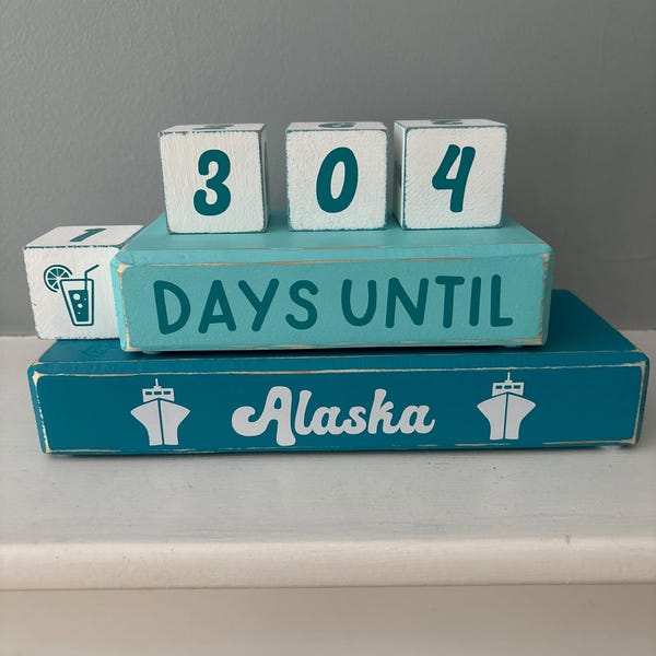 365 Days Until Retirement Countdown, Countdown Blocks for Retirement ...