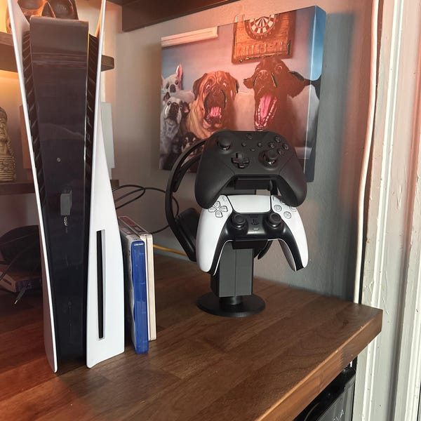 Universal Controller Tower | Controller Stand | Headphone Hanger ...
