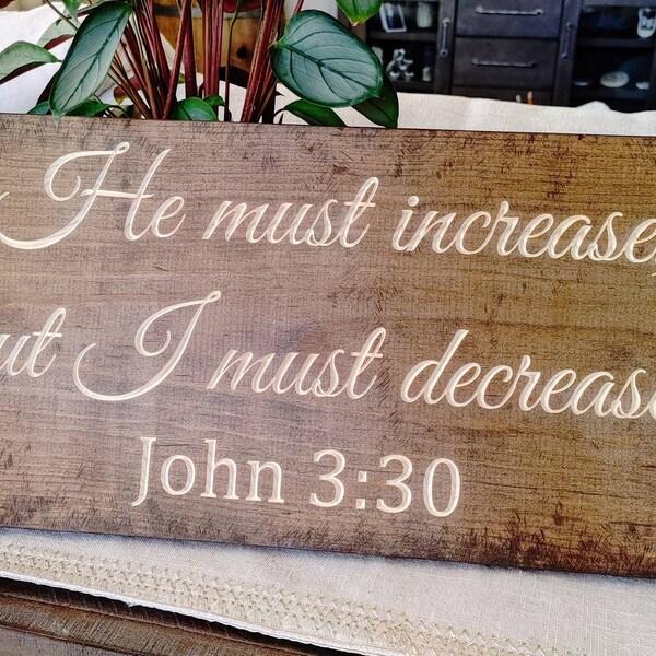 Bible Verse Wall Art Wood Sign Custom Christian Wall Art Scripture ...
