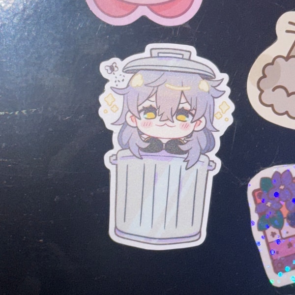 Honkai Star Rail Trash Panda Stickers: Stelle & Caelus - Waterproof ...