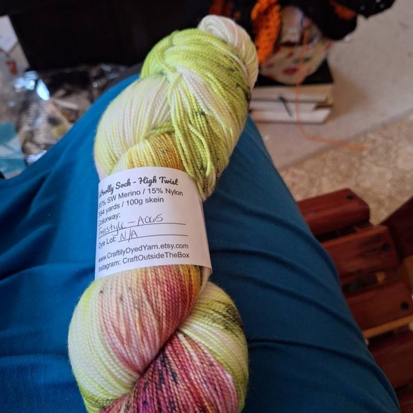 Stargazer Hand Dyed Yarn / Handdyed Yarn, Sock Yarn, Wool Yarn Maroon ...