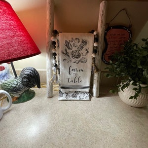 Rae Dunn Inspired, Home Decor, Farmhouse Decor, Rustic Decor, Tiered ...