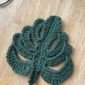 Monstera Leaf Coasters Crochet Pattern, Video Tutorial and PDF Download ...