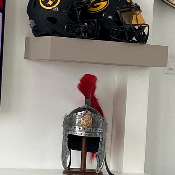 Medieval Templar Fantasy Warrior Helmet Great Templar Horn Helmet ...