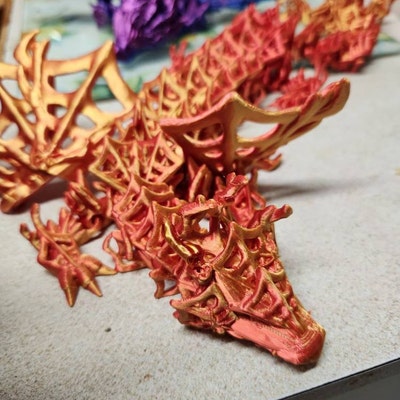 Articulated Wicked & Wicked Wing Dragons Fantasy Dragon Model 3d ...