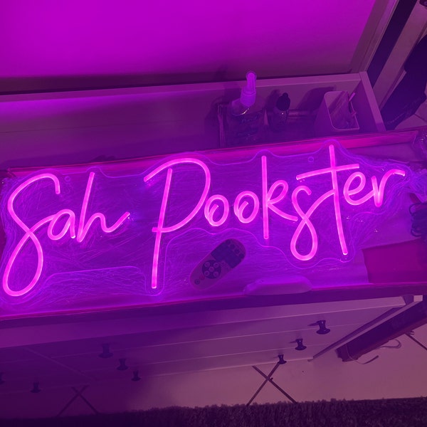 Custom Neon Sign Neon Sign Personalized Gifts Wedding Signs Family Name ...