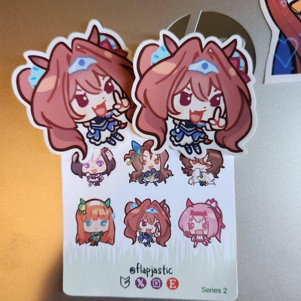 Assorted Uma Musume Stickers, Series 2 - Etsy