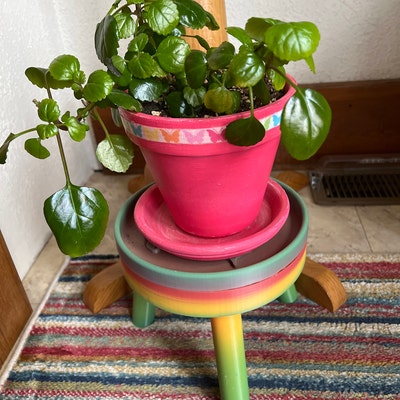 Lightweight 3D Printed Planter With Drainage and Saucer, Unique Pots ...