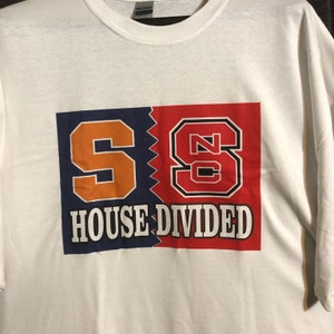 House Divided T-shirts Custom Made Any Sport Team Any College - Etsy