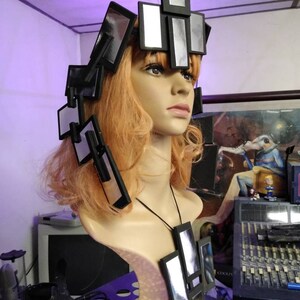 Millennium Fuge Force Armor Crown Head Gear Futuristic Headdress Helmet ...