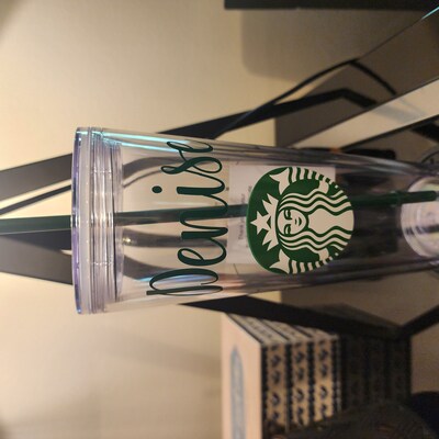 Starbucks Acrylic Tumbler, Custom Starbucks Tumbler, 24oz or 16oz ...