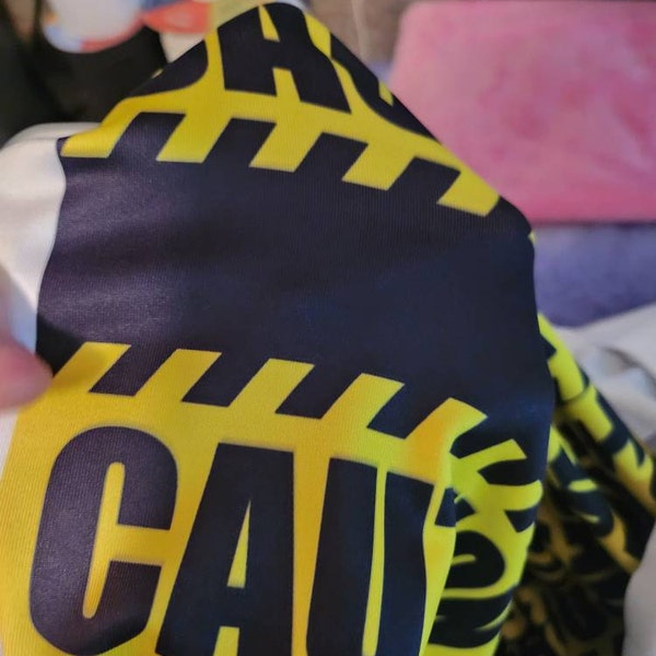 Caution Barricade Fabric - Construction Notice Warning Danger Hazard ...