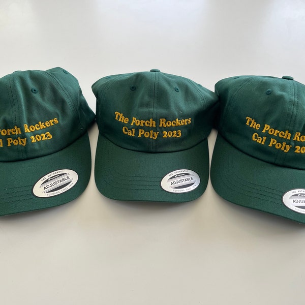 CUSTOM Flex Fit Flat-billed Hat / Custom Hats / Personalized Hat ...