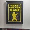 Wash Your Hans Star Wars Bathroom Sign | Funny Star Wars Decor | Funny ...