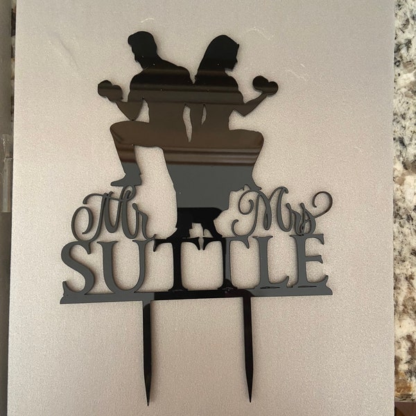 Weight Lifting Cake Topper, Crossfit Cake Topper, Fitness Cake Topper ...