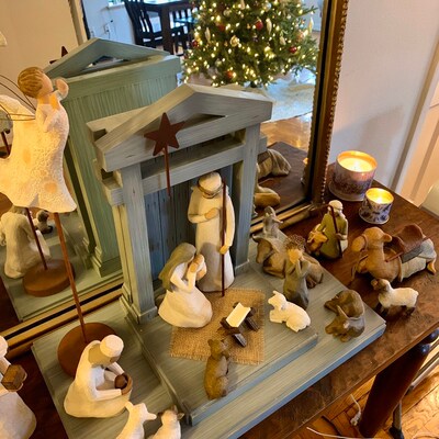 Nativity Manger Cradle for Willow Tree Nativity Creche - Etsy
