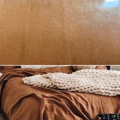 Boho Stonewashed 8 Colors / Pair Terracotta Pure Cotton Panels Custom ...
