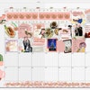 Undated Digital Planner Light Skyblue Aesthetic Web Themed Portrait Monthly Weekly Daily Study ...