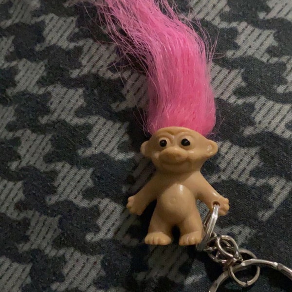 Troll Keyrings/keychains | Emo Cute Goth Hip Kitty Cat Retro 80s 90s ...