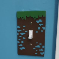 Mining Light Switch Cover Mining Switch Plates Video Game Kids Room ...