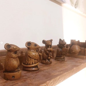 Church Mouse Scottish Highlander Mouse Ornament - Etsy