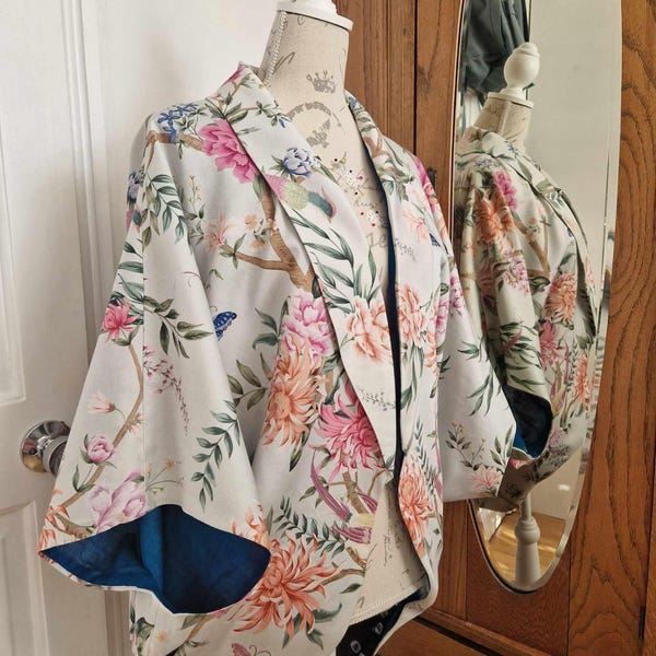 Cocoon Jacket PATTERN - Digital Pdf + Video Tutorial, Draped, Unisex ...