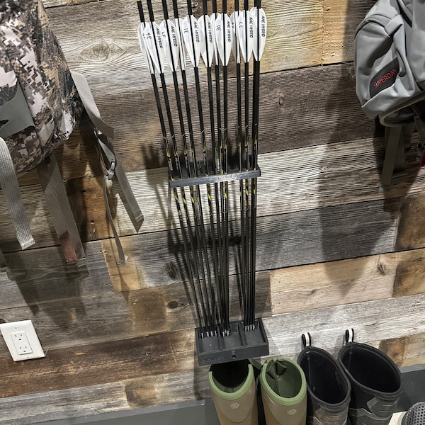 XL Wall Quiver Arrow Storage - Etsy