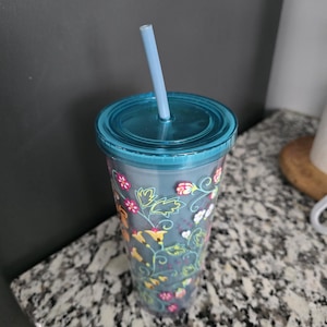 Blank Straw Toppers/ Reusable Straw Covers - Etsy