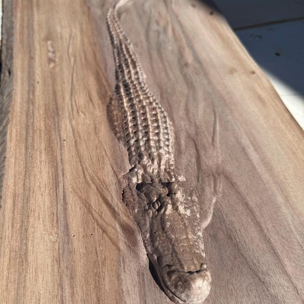 Alligator Charcuterie Board STL, Alligator Cheese Board, Alligator ...