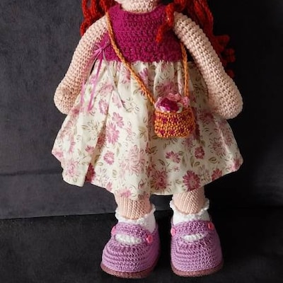 Alma Doll Amigurumi Crochet Pattern, Deer Included, PDF. / English and ...