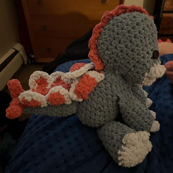 Pico the Stego | Dinosaur Plushie Crochet Easy Beginner Pattern ...