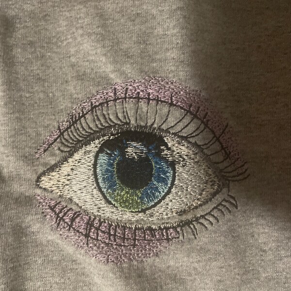 Realistic Eye / Dolls Eyes Machine Embroidery Design, Instant Download ...