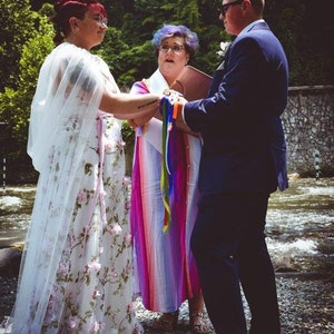 Wedding Robe / Glossy Shine Bridal Robe / Sheer Wedding Robe / Long ...