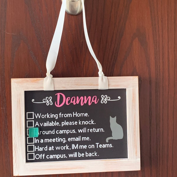 Office Door Sign,stepped Out Sign,we Will Be Back,office Closed Sign ...