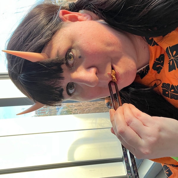 Oni Ogre Demon Horns Medium Size - Etsy